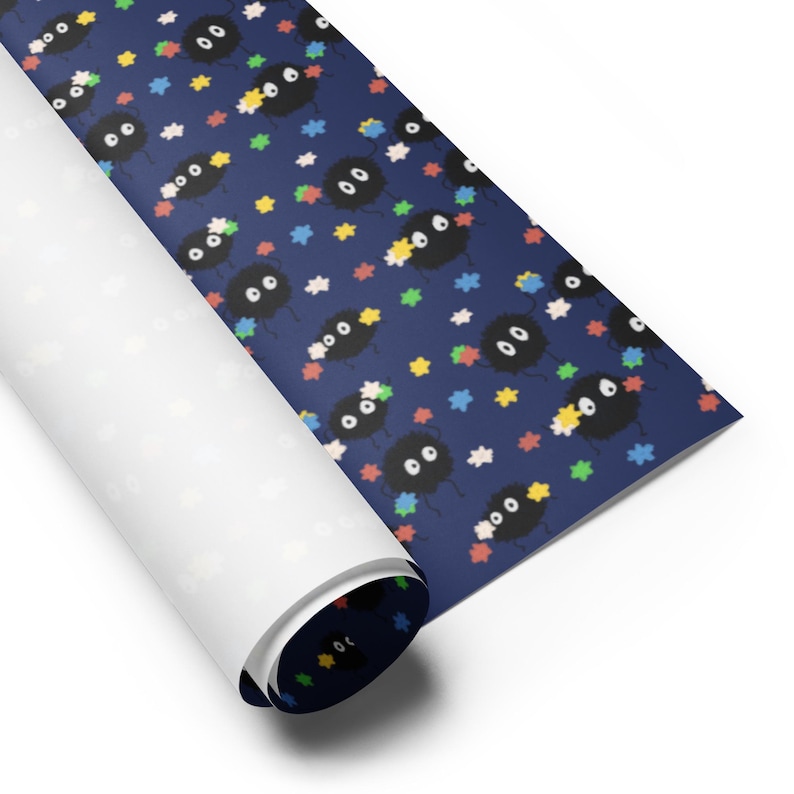 Soot Sprite Wrapping Paper Sheets - Etsy