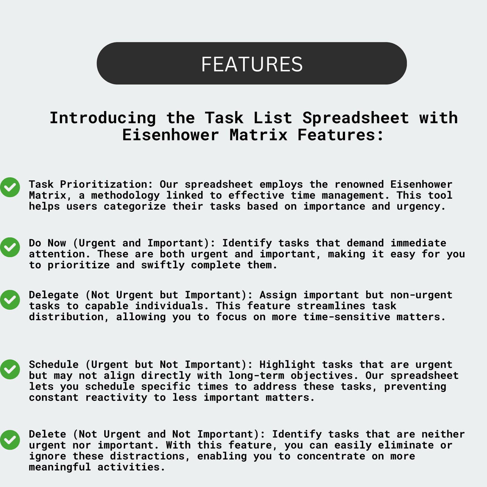Boost Productivity With Google Sheets Task Priority Tracker Eisenhower ...