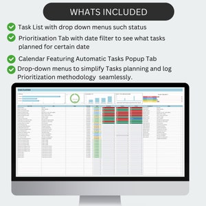 Boost Productivity With Google Sheets Task Priority Tracker Eisenhower ...