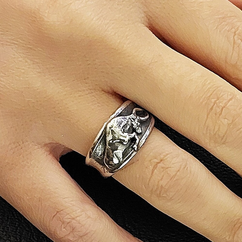 Jewelry Taurus Ring - Etsy