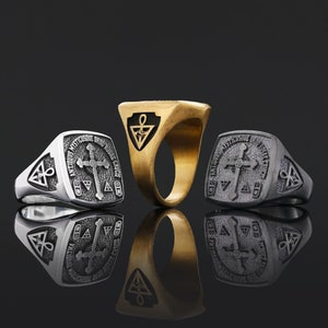 Amorc Membership Rings, Spiritual Symbol of Ancient and Mystical Order ...