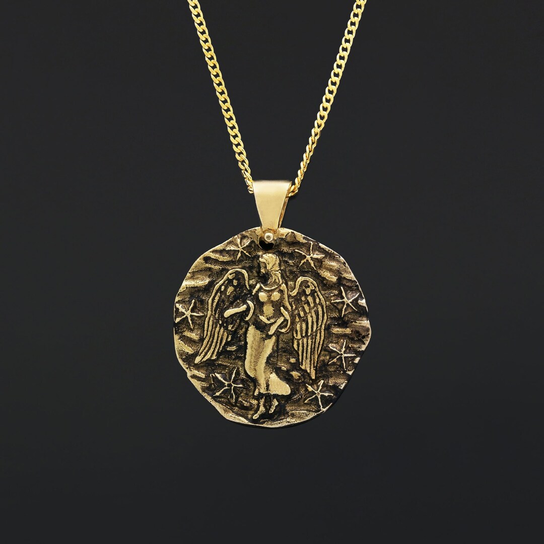 Virgo Medallion, Virgo Pendant, Zodiac Necklace, Astrology Virgo Gift ...