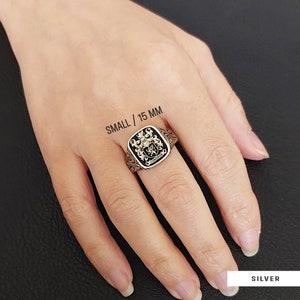 Handmade Family Symbol Ring, Family Crest Ring, Family Name Ring ...
