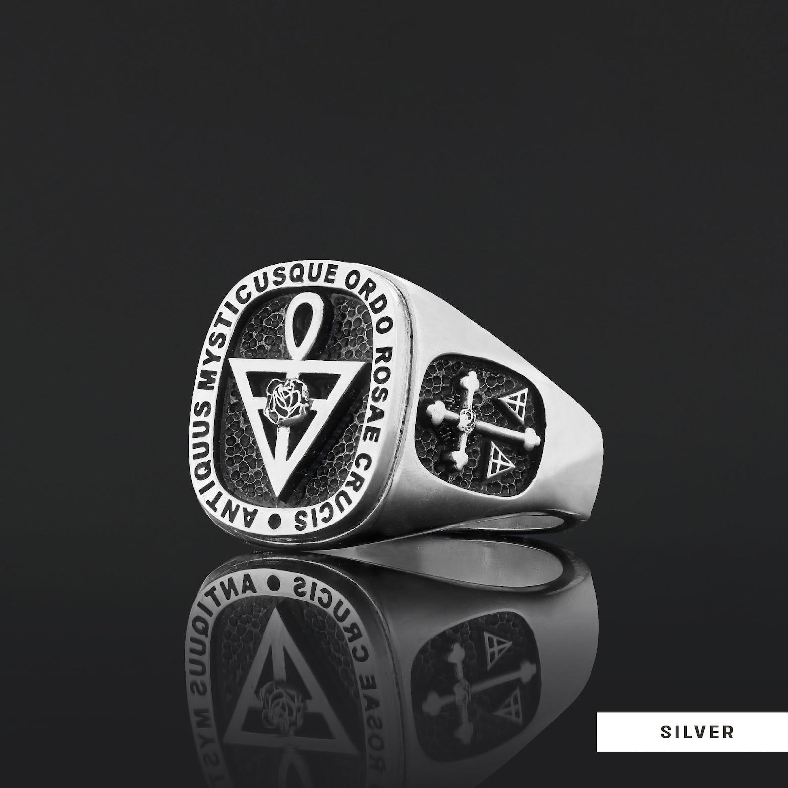 Rousea Crucis Ring, Antiquus Mysticusque Ordo Rosae Crucis Ring, Amorc ...
