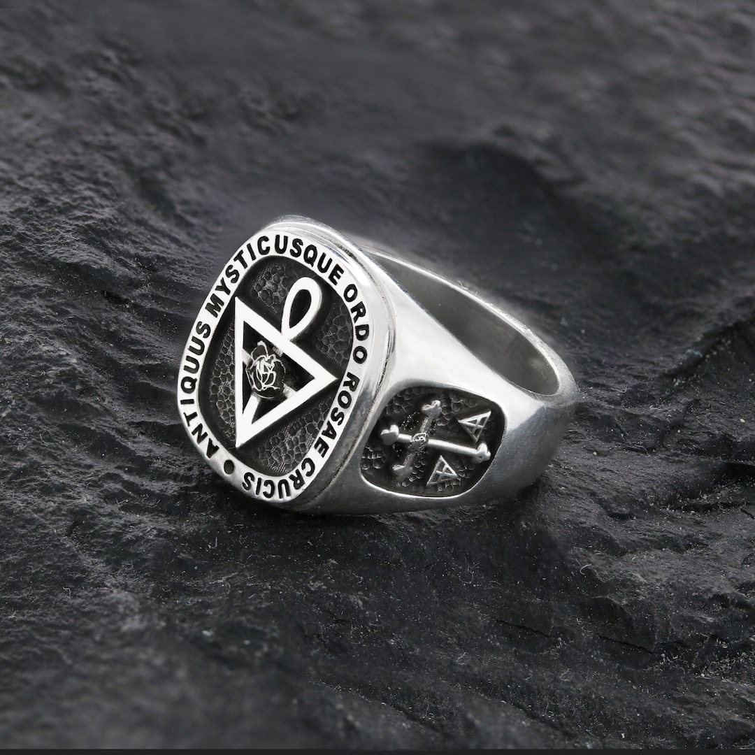Rousea Crucis Ring, Antiquus Mysticusque Ordo Rosae Crucis Ring, Amorc ...