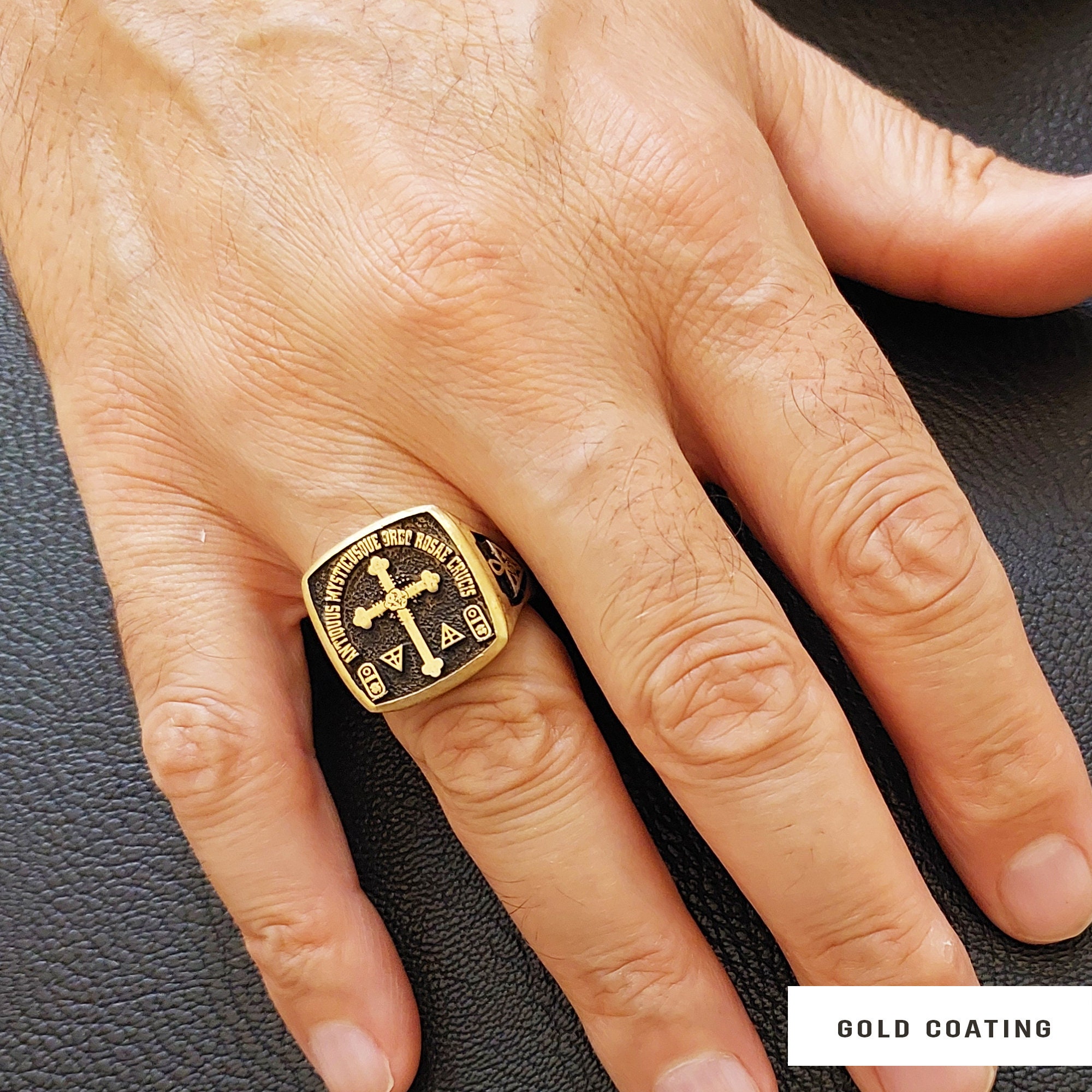 Amorc Membership Rings, Spiritual Symbol of Ancient and Mystical Order ...