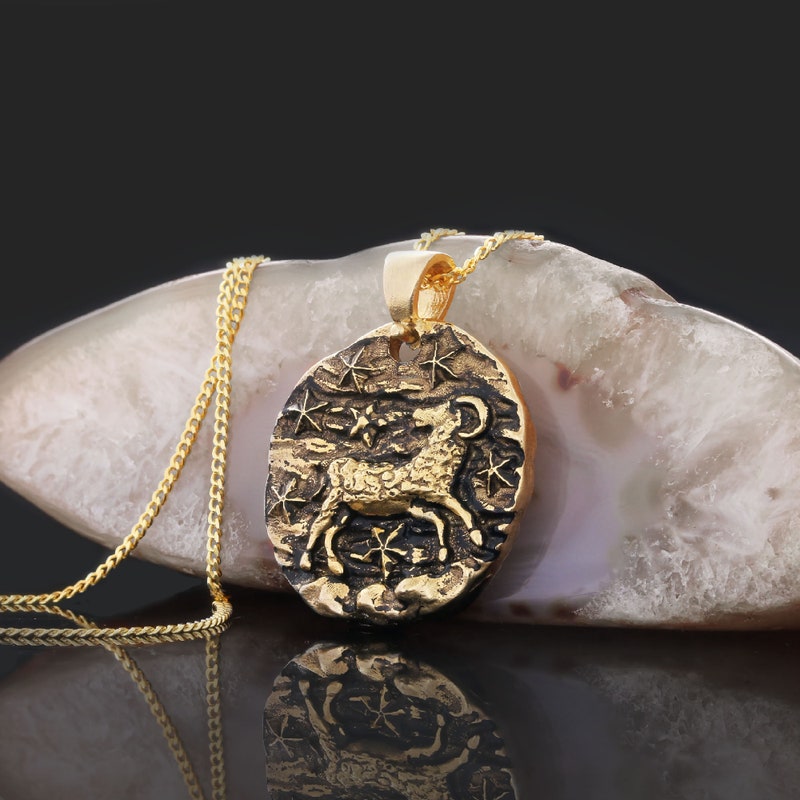 Aries Necklace - Etsy