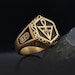 Amorc Ring, Rosicrucian Order Masonic Ring, Mason Statement Ring ...
