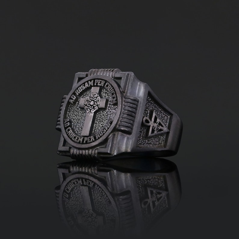 Rosicrucian Cross Ring Amorc Ring Spiritual Symbol of - Etsy Canada