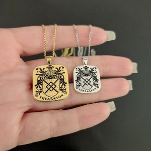 Family Necklace, Custom Family Symbol Jewelry for Love and Unity ...