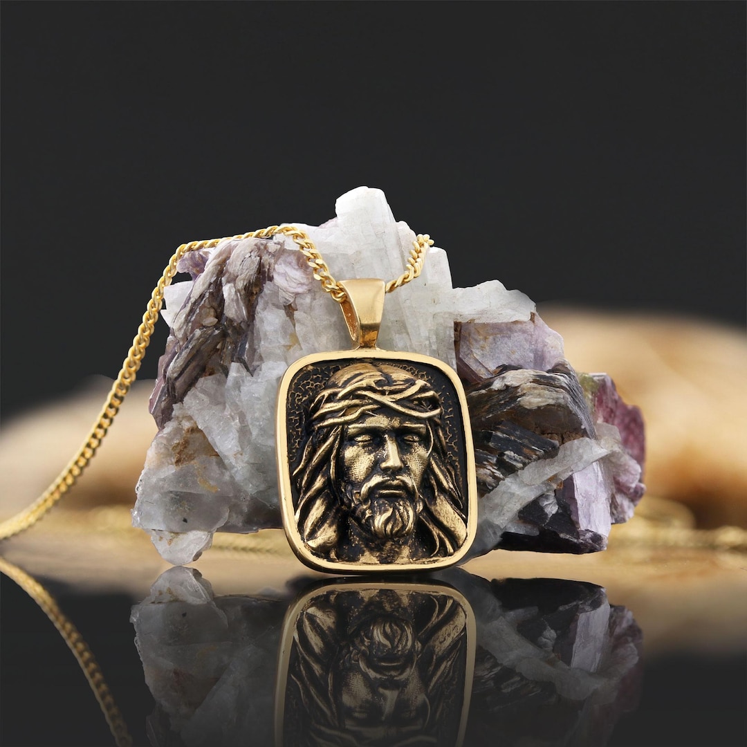 Jesus Necklace, Messiah Pendant, Christ Necklace, Religious Necklace ...