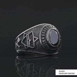 Grand Lodge of Mark Master Masons Ring, Custom Masonic Ring, Handmade ...