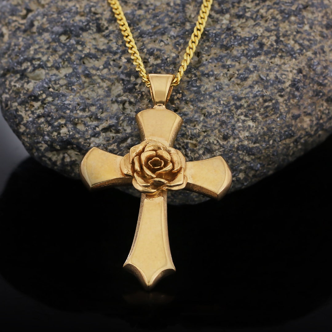 Rosicrucian Order Jewelry, Rosae Crucis Charm Necklace, Spiritual ...