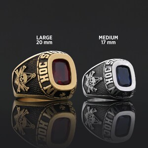 In Hoc Signo Vinces Masonic Ring, Freemason Signet Ring, in Hoc Signo ...