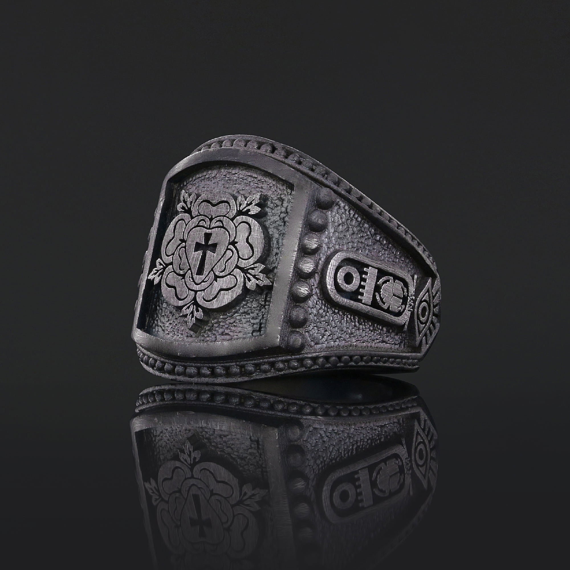 Rosicrucian Order Ring Amorc Membership Rings Rosicrucian - Etsy