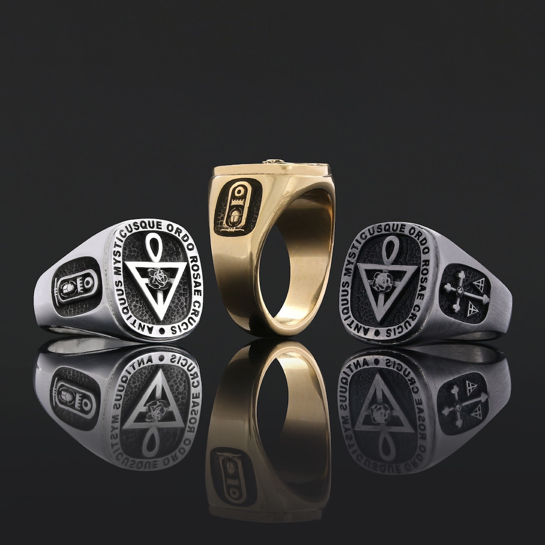 Rousea Crucis Ring, Antiquus Mysticusque Ordo Rosae Crucis Ring, Amorc ...