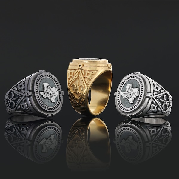 Masonic Grand Master Ring - Etsy