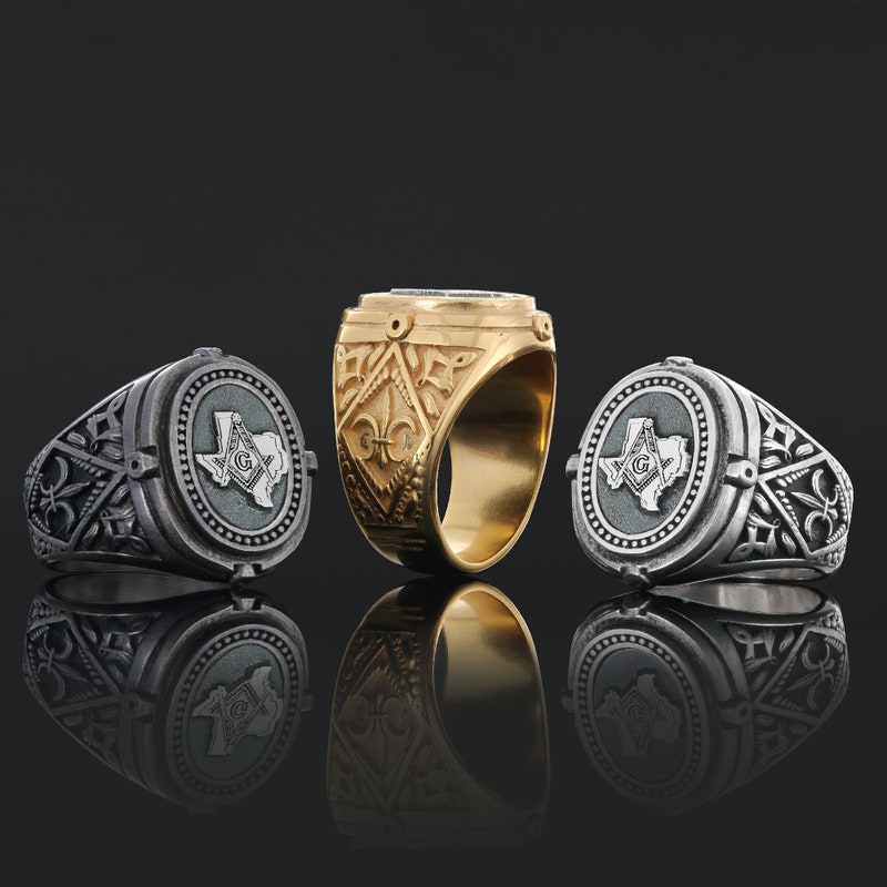 Masonic Ring - Etsy