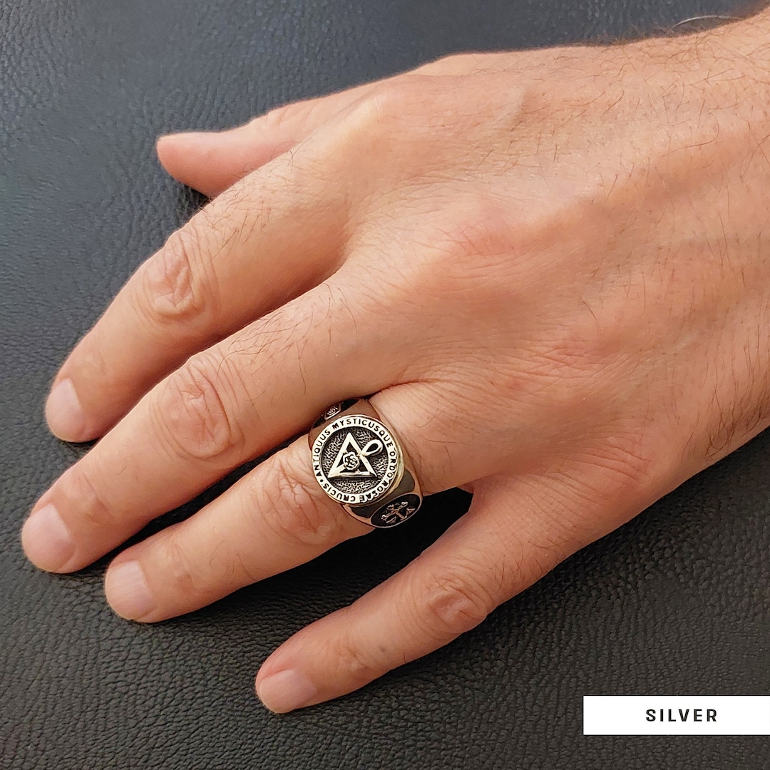 Spiritual Symbol of Ancient Order Ring, Antiquus Mysticusque Ordo Rosae ...