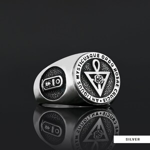 Spiritual Symbol of Ancient Order Ring, Antiquus Mysticusque Ordo Rosae ...