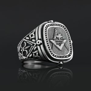 In Hoc Signo Vinces Masonic Ring Masonic Knights Templar - Etsy