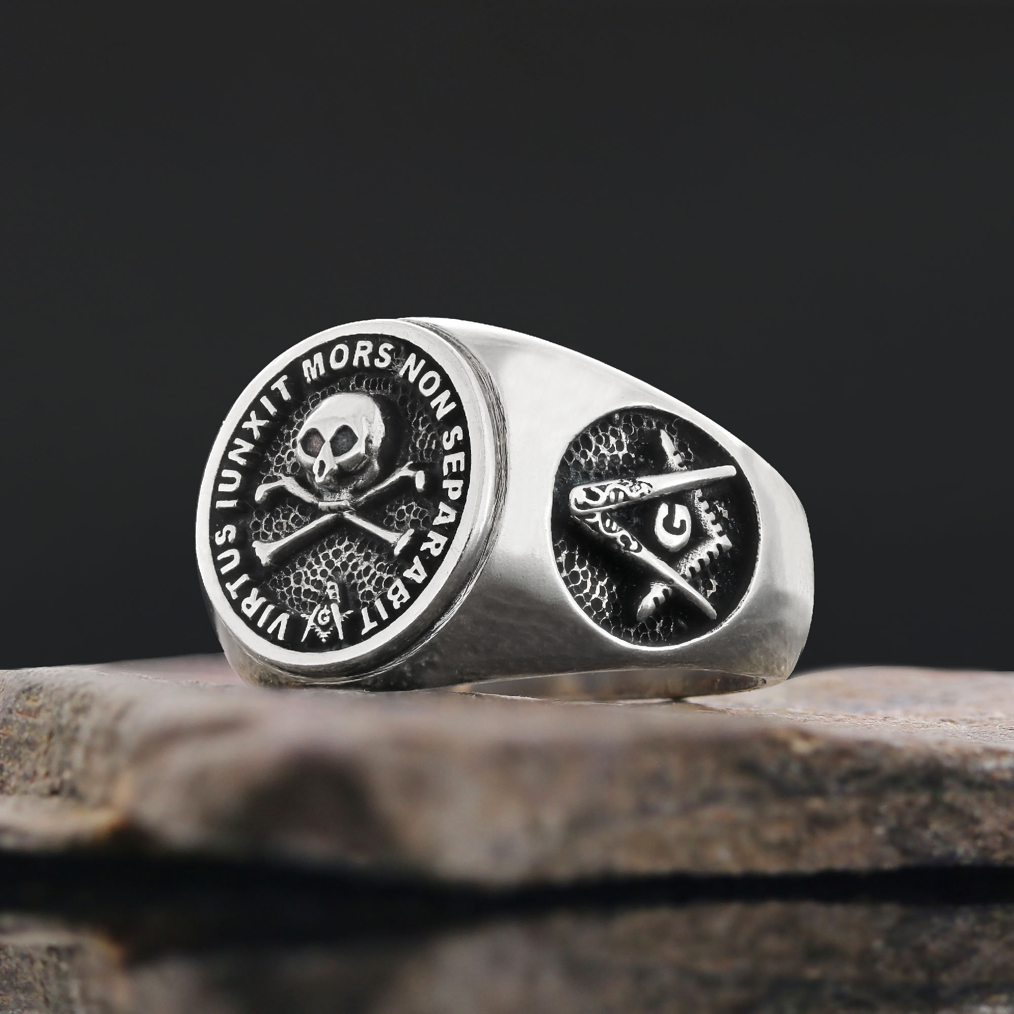 Customizable Freemason Eye of Providence Ring, Master Mason Ring ...