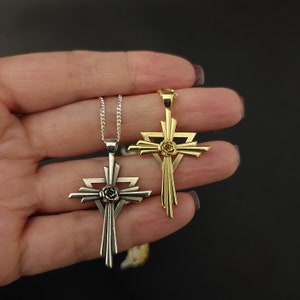 Rosae Crucis Amorc Pendant, Rosicrucian Jewelry, Cross Necklace ...