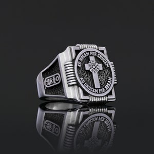 Rosicrucian Cross Ring, Amorc Ring, Spiritual Symbol of Ancient Order ...