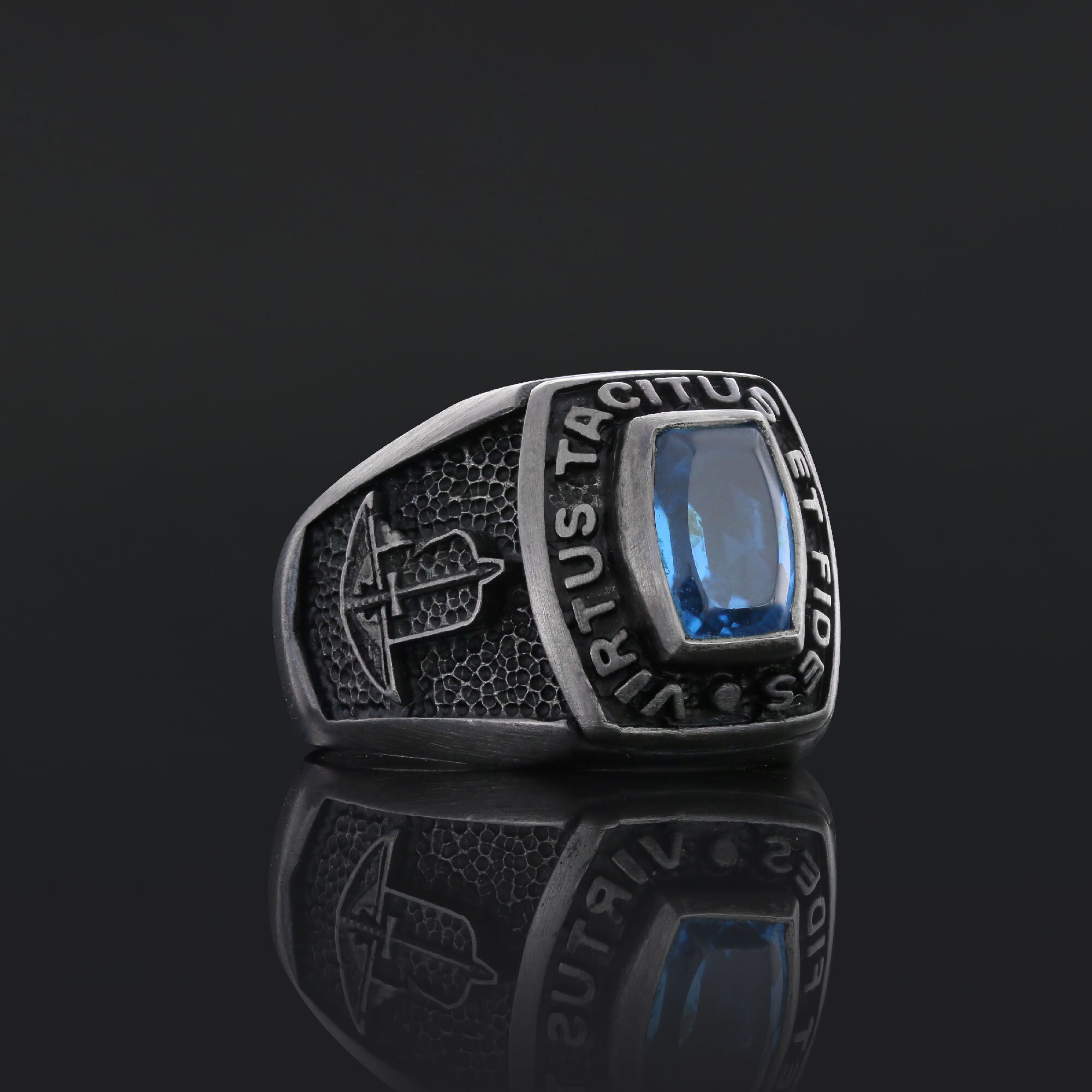 Virtus Tacitus Et Fides Masonic Ring Knights Templar - Etsy