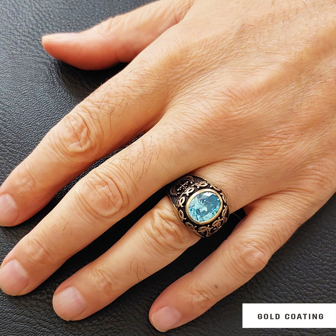 Personalized Catholic Statement Ring, Christian Ring, Jesus Jewelry ...