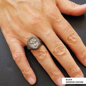 Custom Rousea Crucis Order Ring, Spiritual Symbol of Ancient Order Ring ...