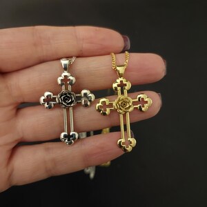 Cross Necklace Rosae Crucis Amorc Pendant, Rosicrucian Jewelry ...