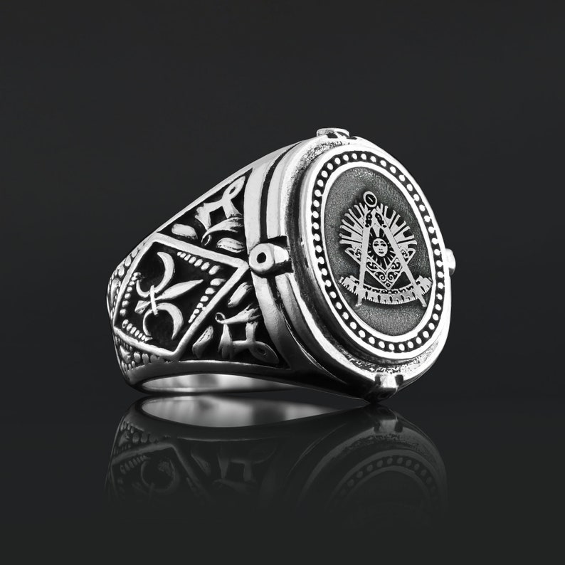 Past Master Masonic Ring Mason Ring Master Mason Signet - Etsy