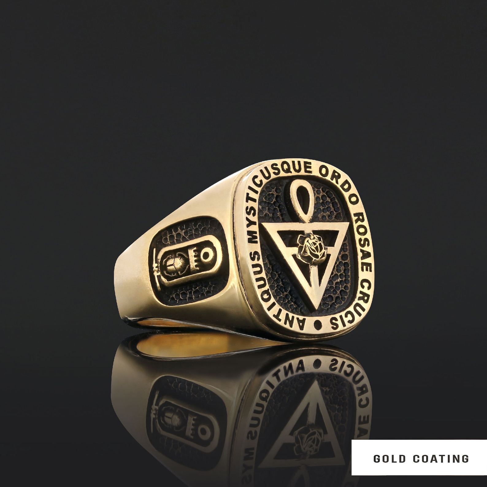 Rousea Crucis Ring, Antiquus Mysticusque Ordo Rosae Crucis Ring, Amorc ...
