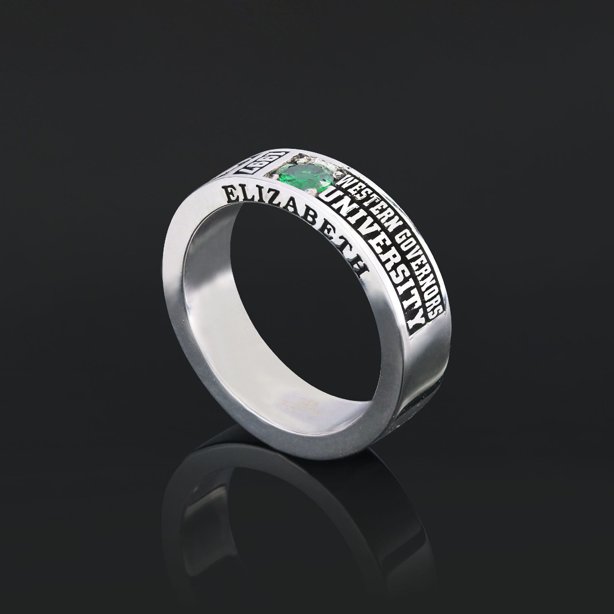 Personalized College Jewelry Graduation Gift Class Ring for - Etsy
