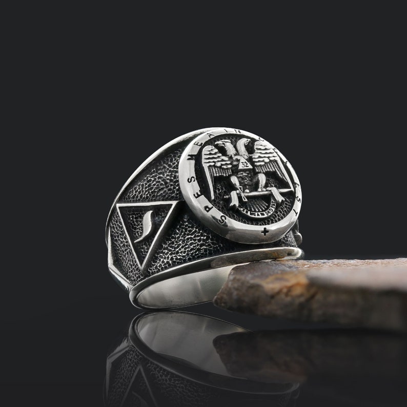 32nd Degree Masonic Ring, Double Headed Eagle Ring, 32nd Scottish Rite ...