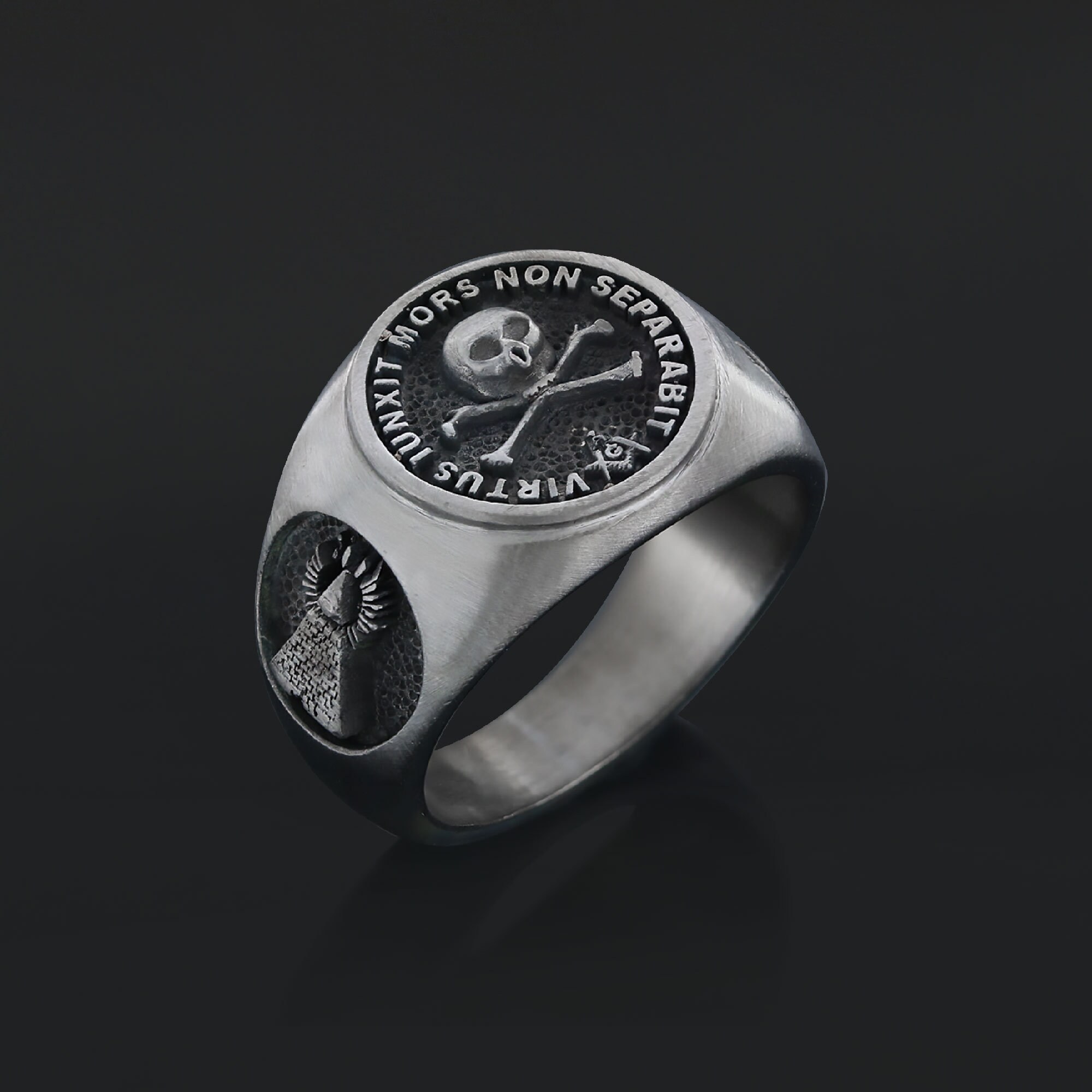Customizable Freemason Eye of Providence Ring Master Mason - Etsy
