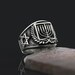 Silver Menorah Ring, Magen David Ring, Handmade Jewish Star Ring ...