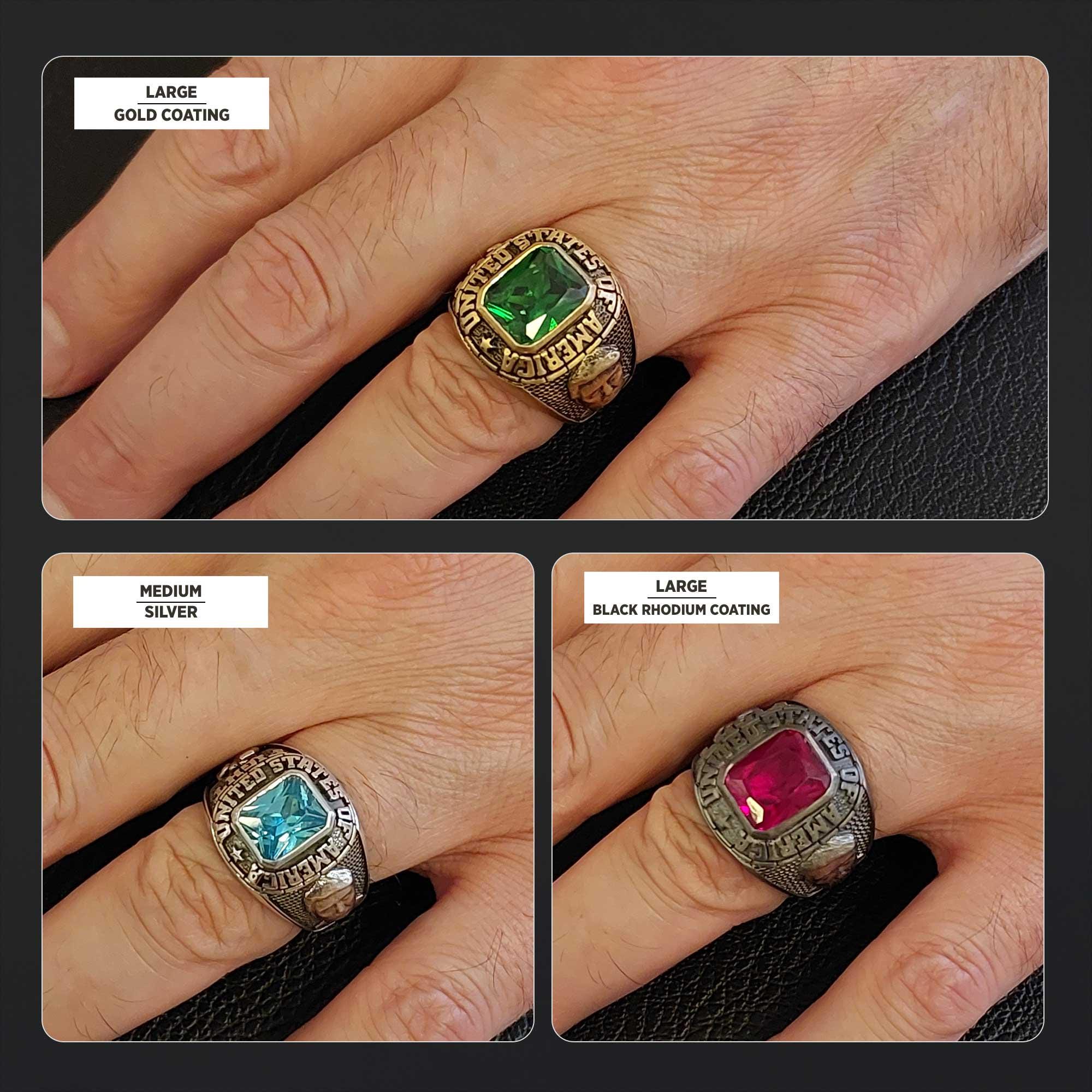 Donald Trump Portrait With Stone Ring, Trump Fist Ring, Trump Supporter ...