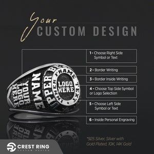 Custom Military Ring, Marine Corps Ring, Personalized Army Ring ...