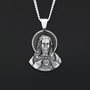 Handmade Christian Jesus Pendant, Messiah Necklace, Handcrafted Jesus ...