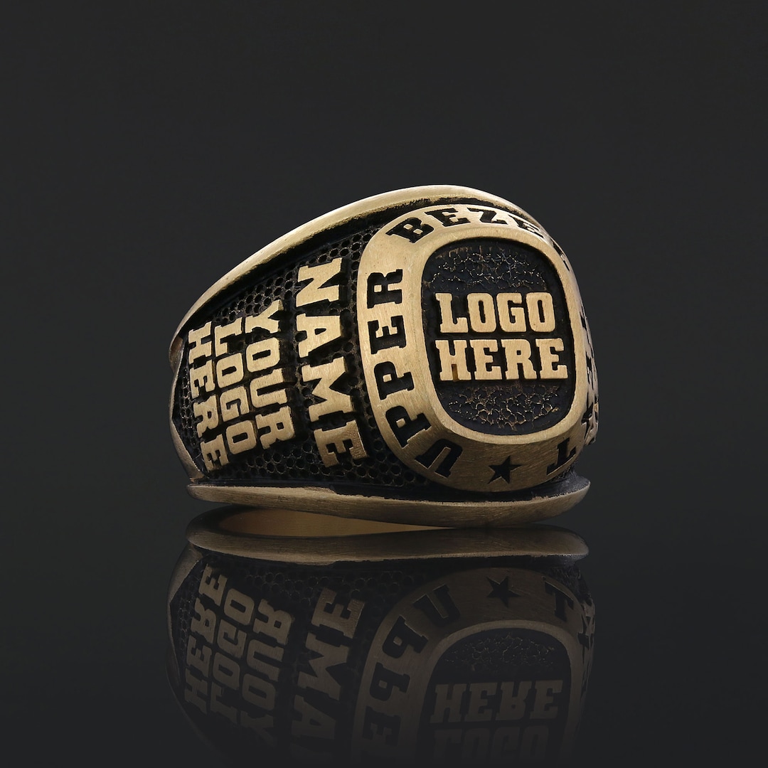 University Ring, Class Ring, Personalized University Ring, Customized ...