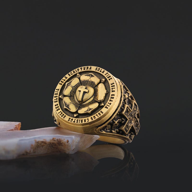 Mens Rings Lutheran - Etsy