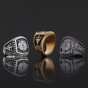 Rosicrucian Order Ring, Amorc Membership Rings, Rosicrucian and ...