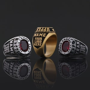 Personalized Army Ring, Custom Military Ring, Air Force Ring, Navy ...