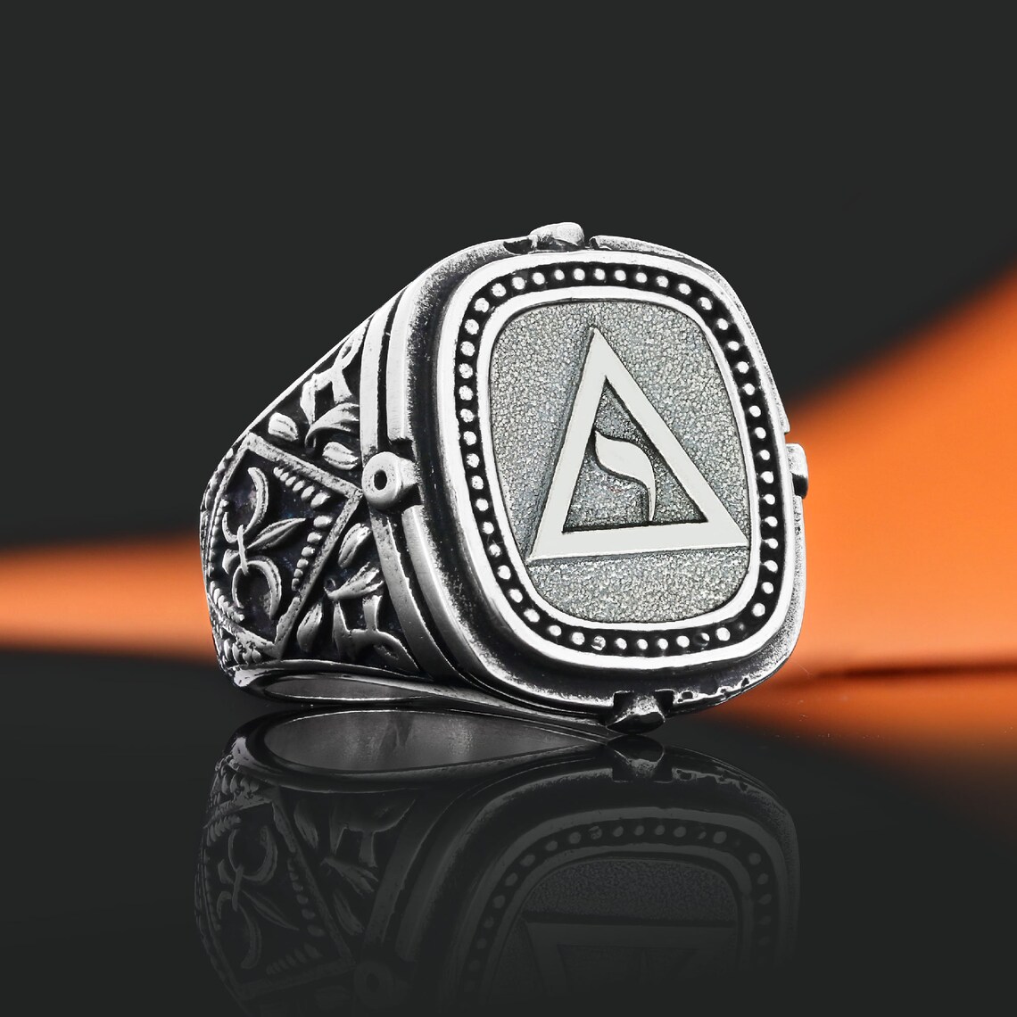 Yod Masonic Ring 14th Degree Mason Ring Custom Yod Mason - Etsy