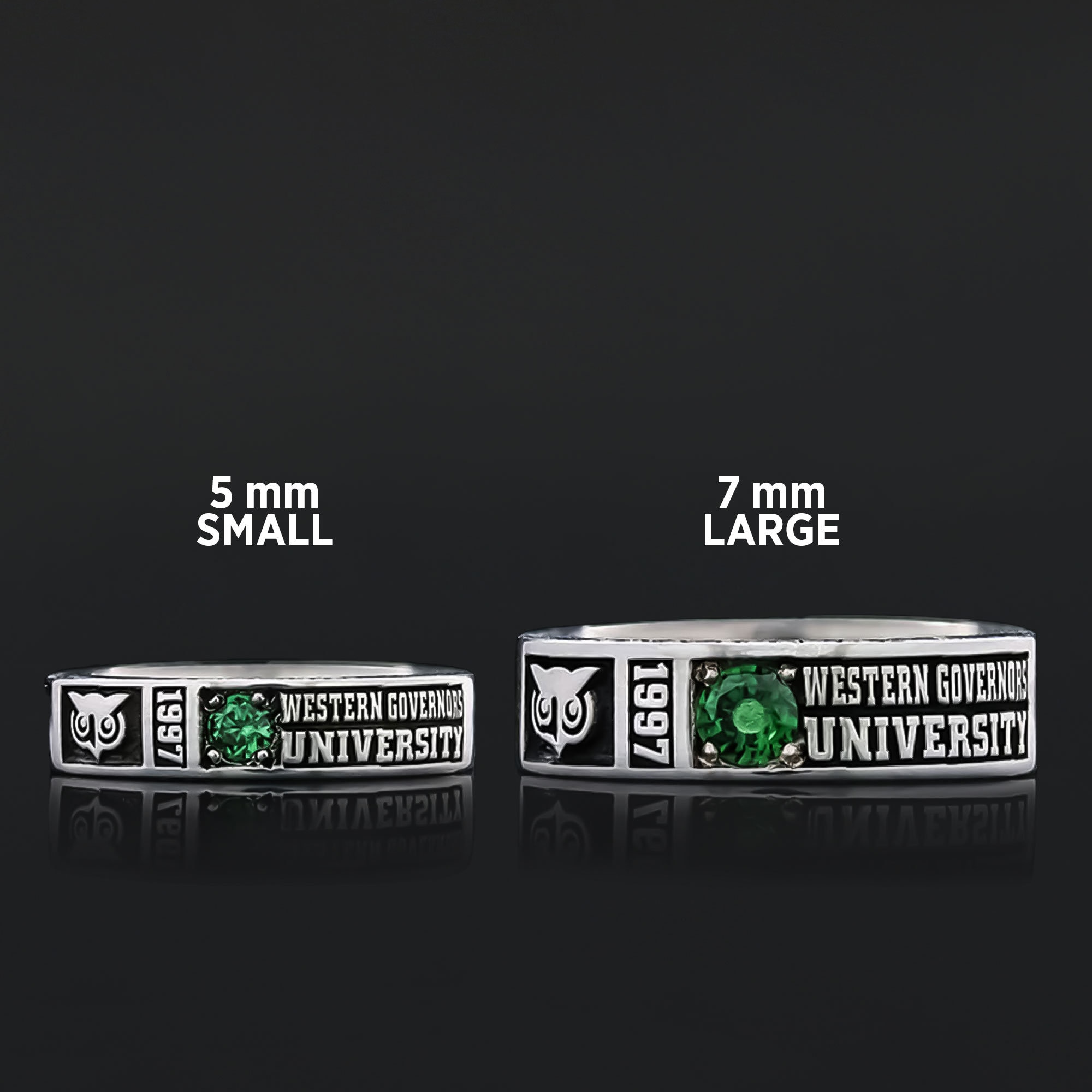 Personalized College Jewelry Graduation Gift Class Ring for - Etsy