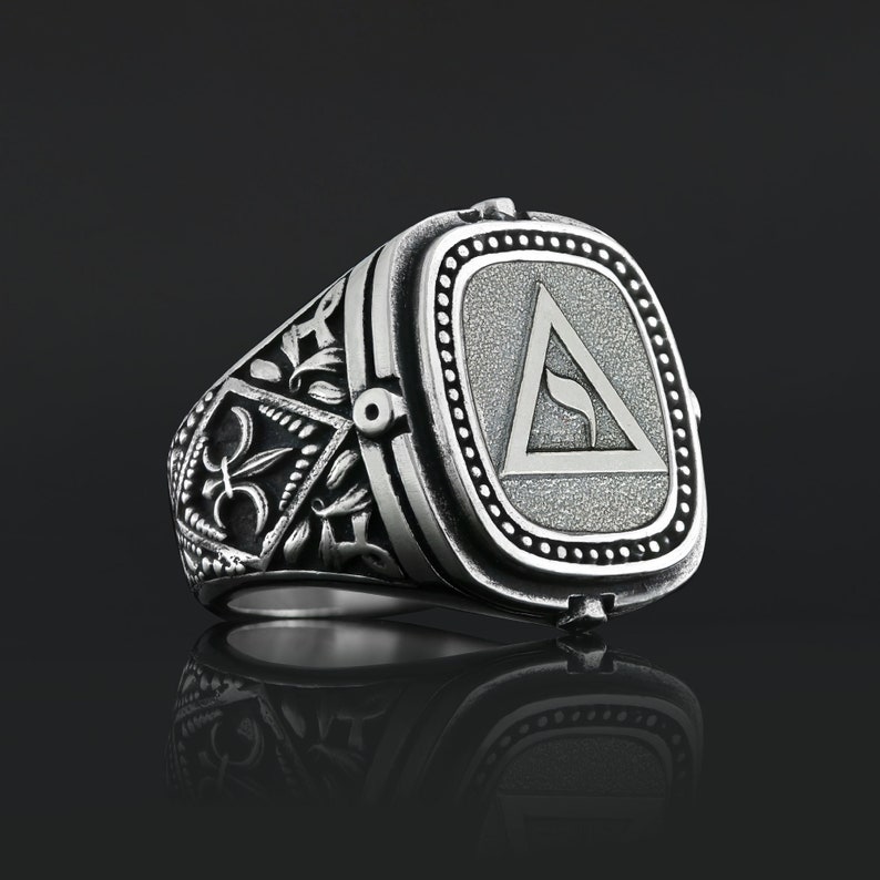 Yod Masonic Ring 14th Degree Mason Ring Custom Yod Mason - Etsy