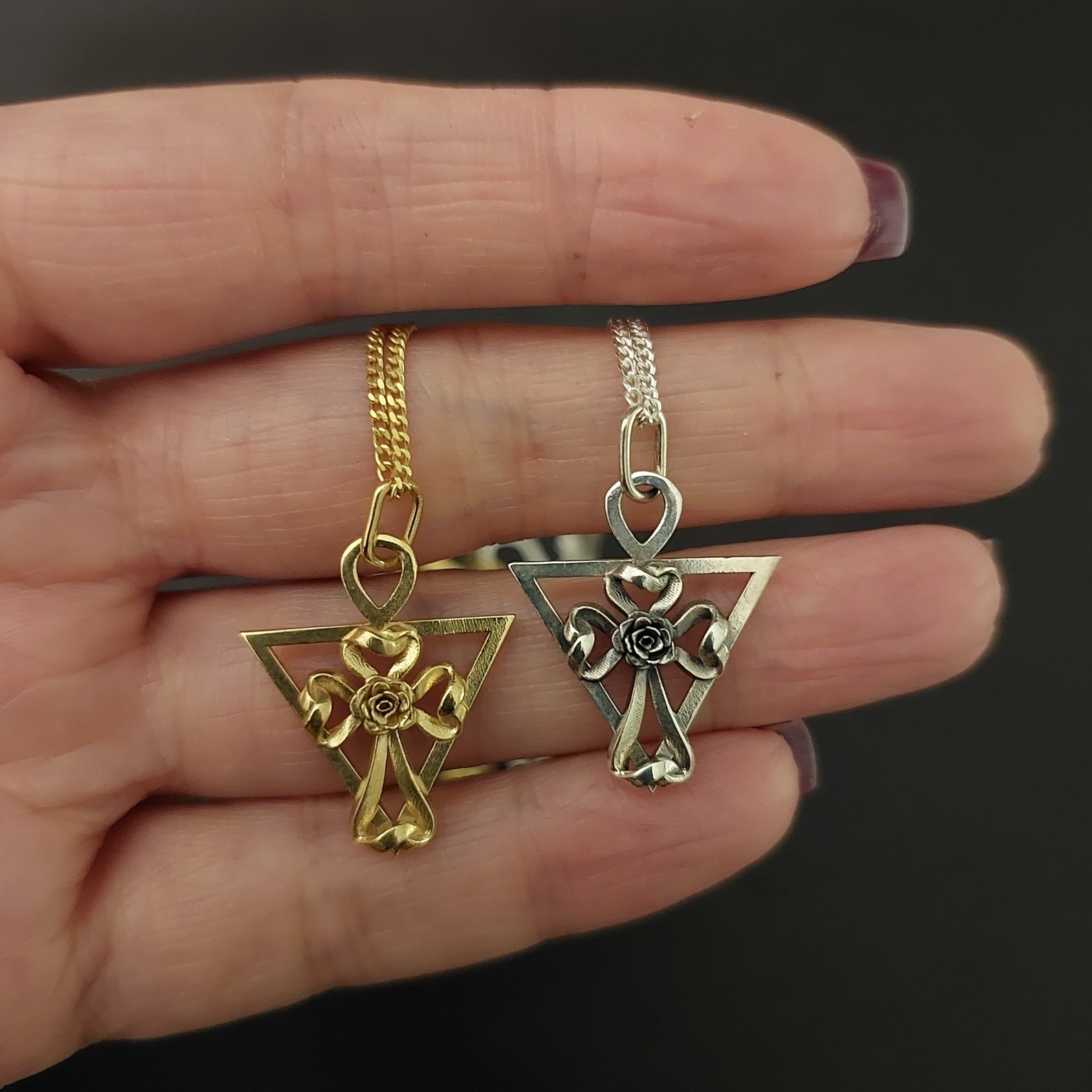 Rosicrucian Jewelry, Rosae Crucis Amorc Pendant, Amorc Jewelry, Rosae ...