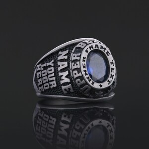 Personalized Army Ring, Handmade Military Memorabilia Ring, Custom ...